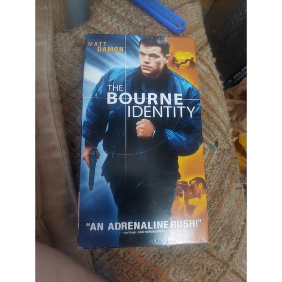 unknown | Media | The Bourne Identity Vhs Used Movie Vcr Video Tape Franka Potente Matt Damon ...